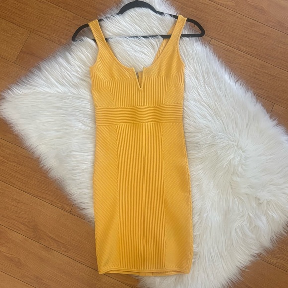 Guess by Marciano | Dresses | Guess By Marciano Sunshine Yellow Adalia ...